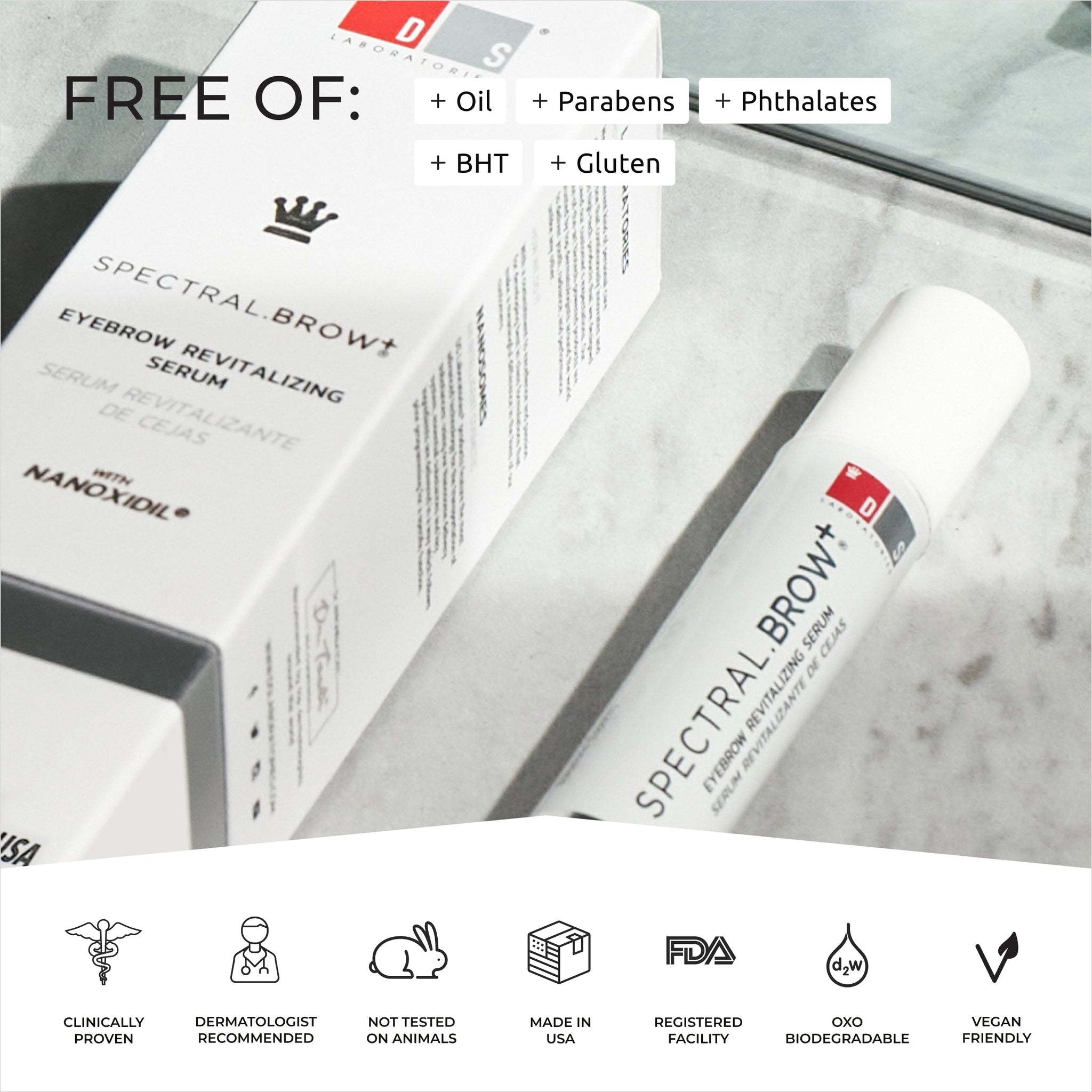 Spectral.BROW | EYEBROW CONDITIONING SERUM – DS Laboratories - South Africa